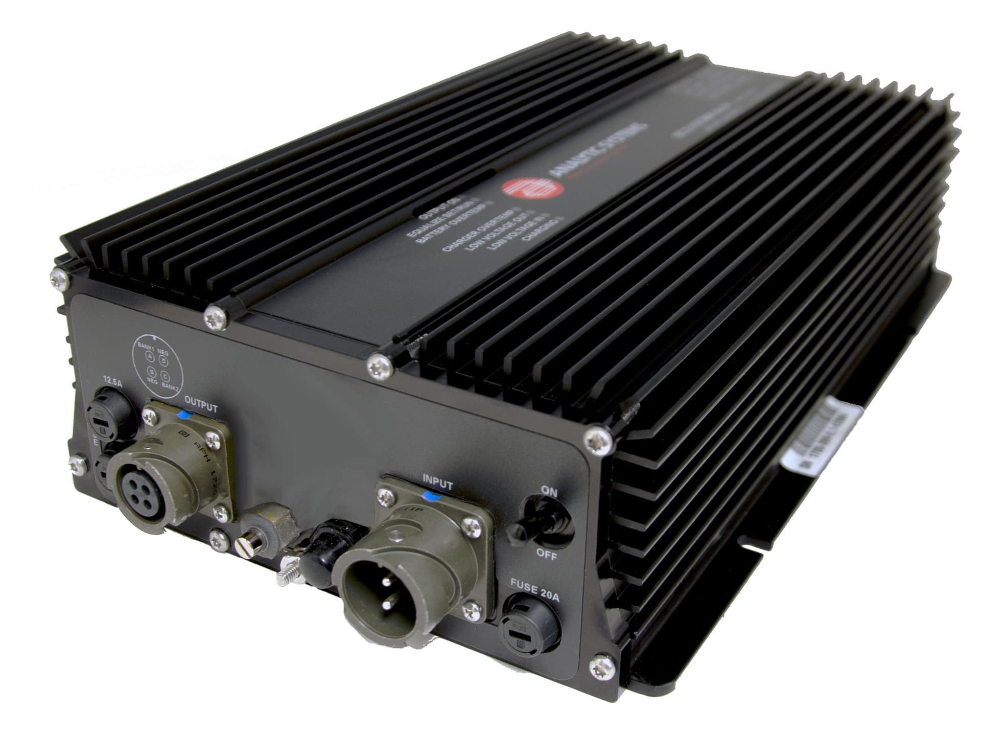 Voltage Converter, Military, IP66 Sealed Chassis